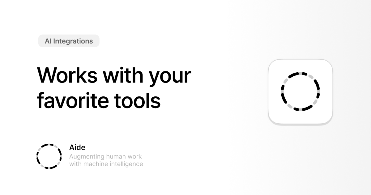 AI Integrations for Customer Support Platforms — Aide